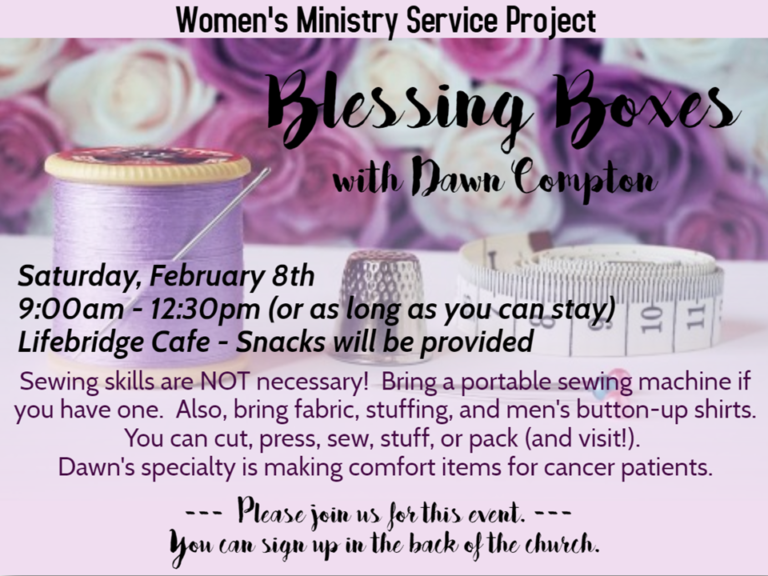 Blessing Boxes – LifeBridge Community Church