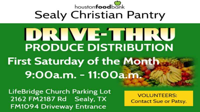 Fresh Produce Distribution! – LifeBridge Community Church